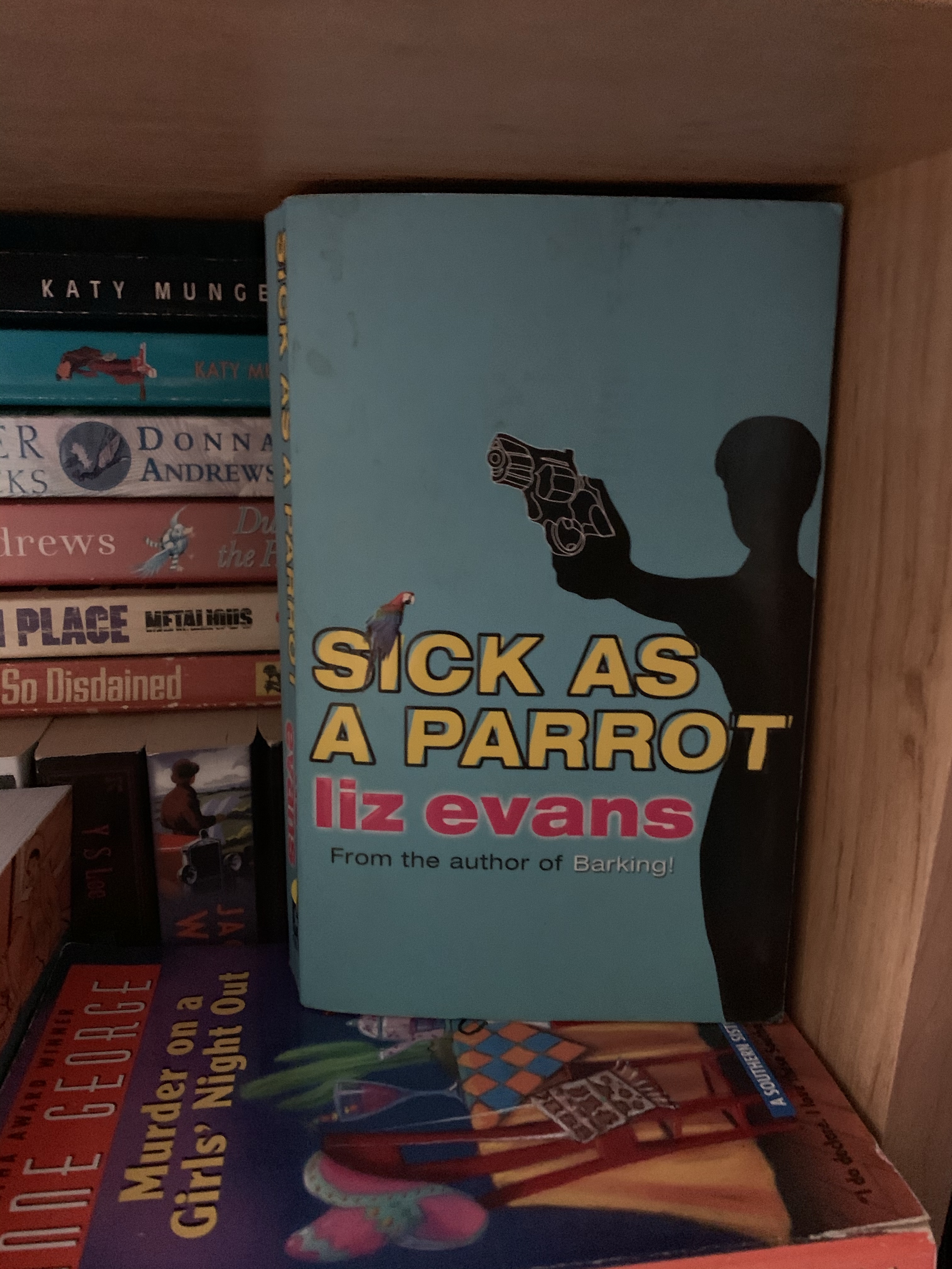 Book of the Week: Sick as a Parrot – Verity Reads Books (lots of them)