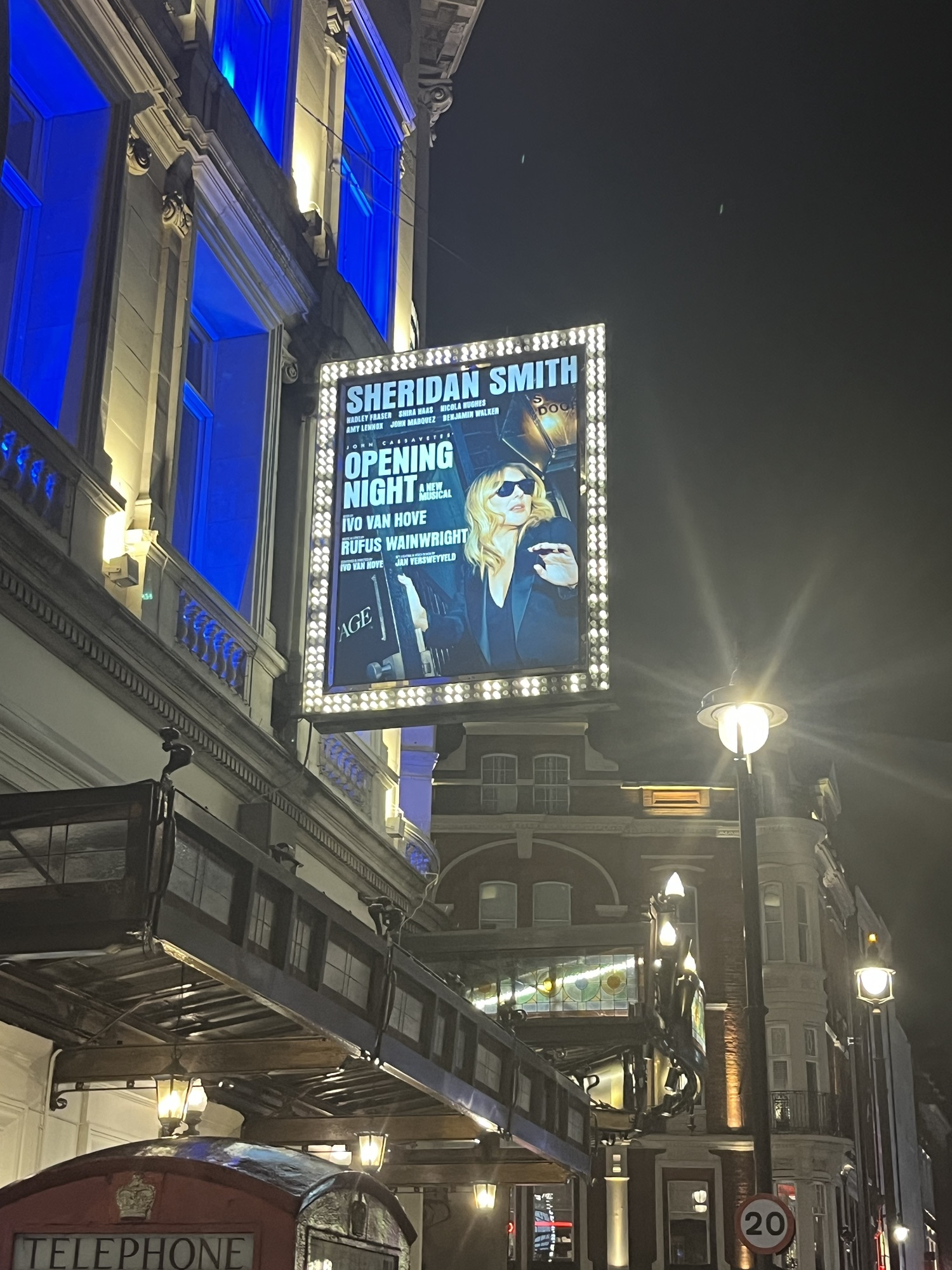 Not a Book: Opening Night – Verity Reads Books (lots of them)