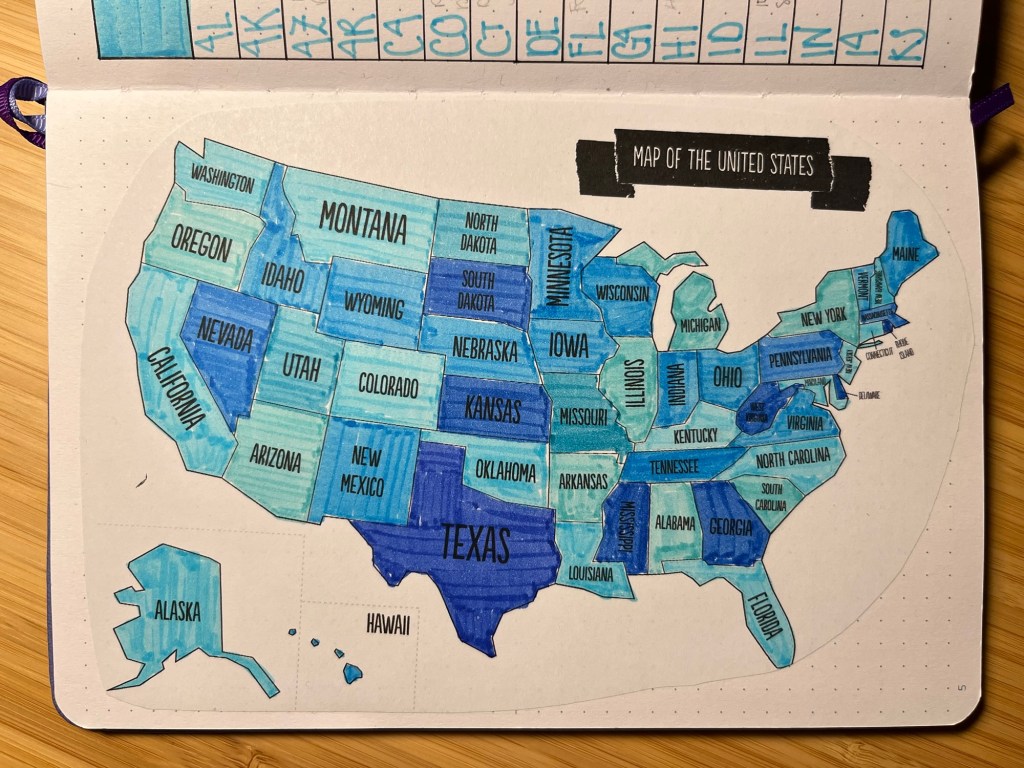 Read the USA 2024: The List – Verity Reads Books (lots of them)