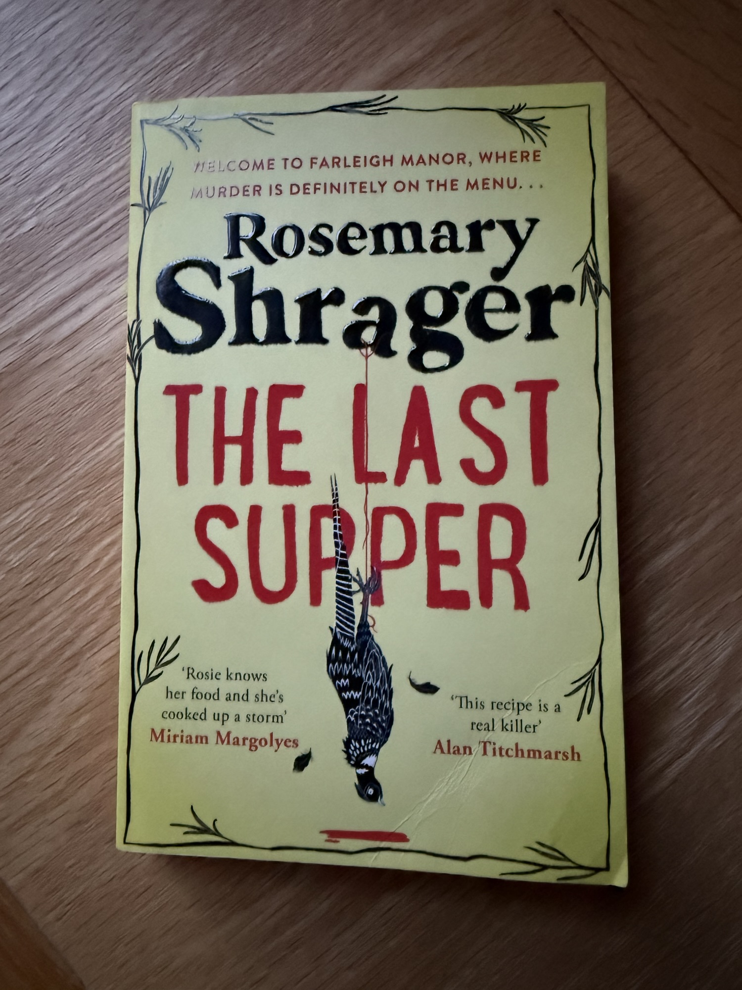 Book of the Week: The Last Supper – Verity Reads Books (lots of them)