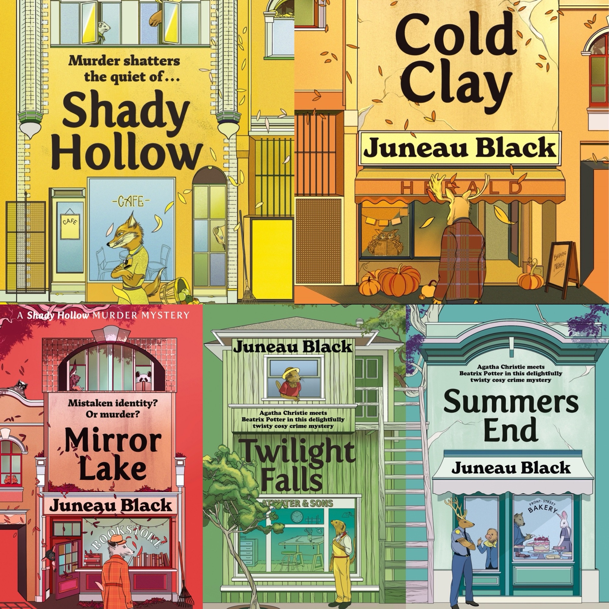 Mystery Series: Shady Hollow – Verity Reads Books (lots of them)